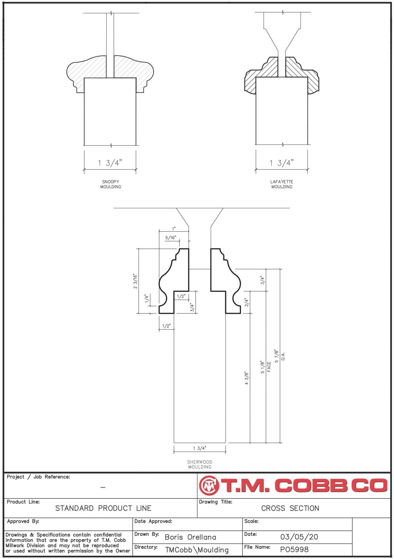 Raised Moulding Options | Cobb Custom Millwork